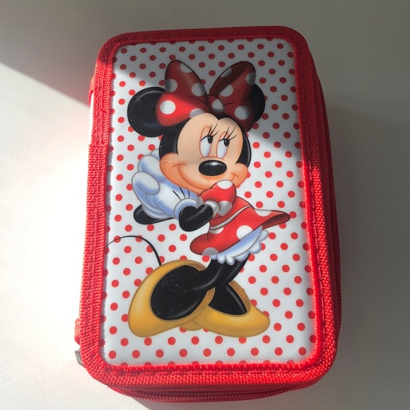 Disney | Office | Disney Minnie Office Supplies Zip Binder | Poshmark